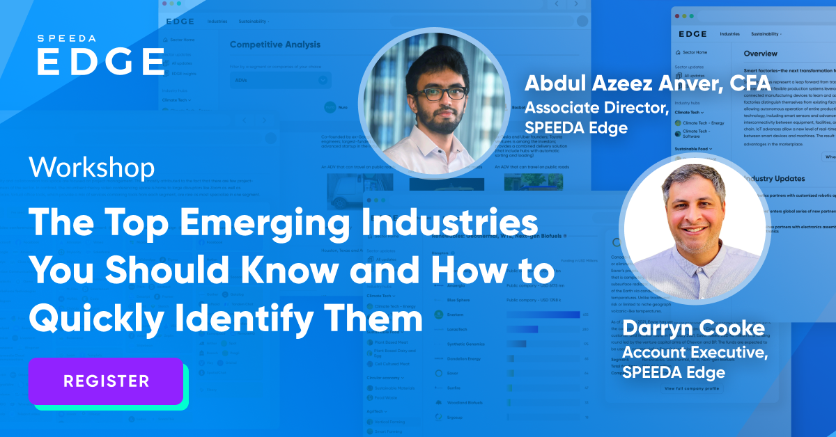 Resource Center | SPEEDA Edge