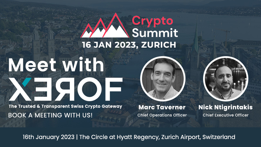 Meet with XEROF at the Zurich Crypto Summit 16/1 2023 - XEROF