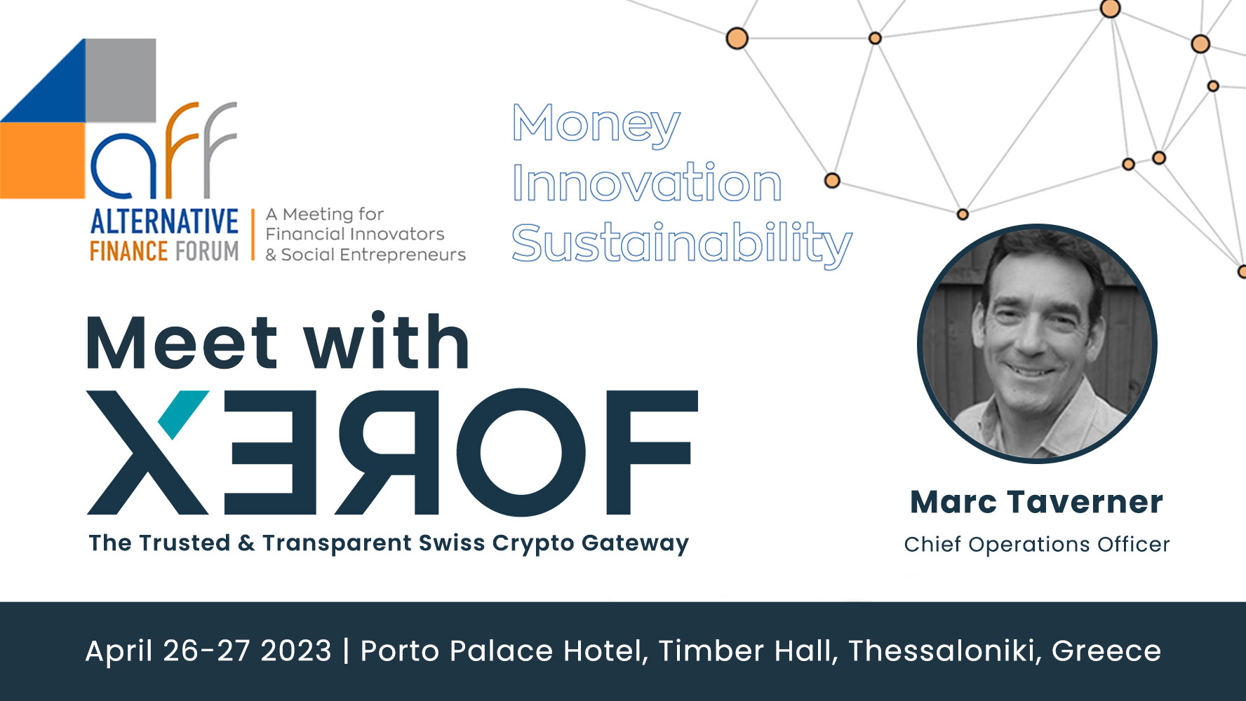 XEROF at the AFF in Thessaloniki 26-27 April 2023