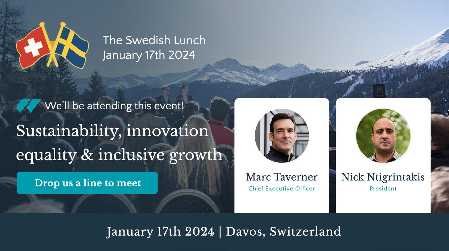 Let’s Meet at the Swedish Lunch in Davos