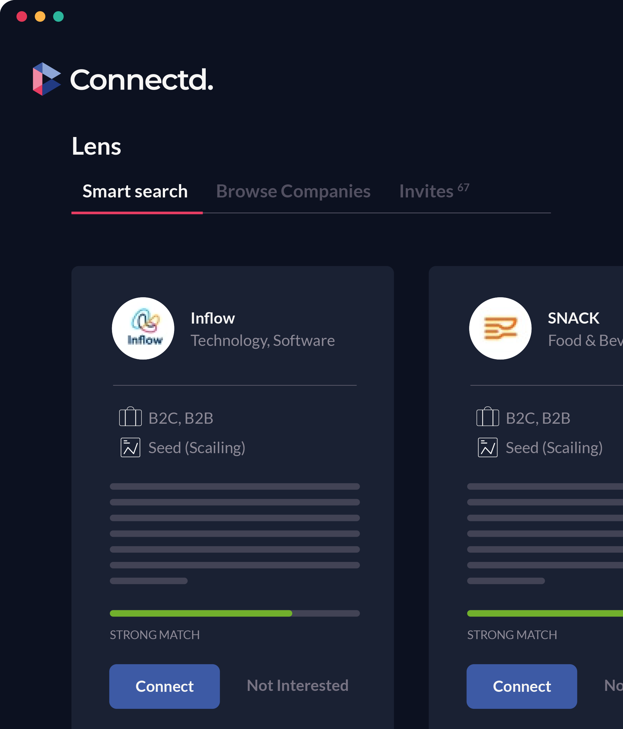 Investment Platform & Startup Networking Ecosystem | Connectd