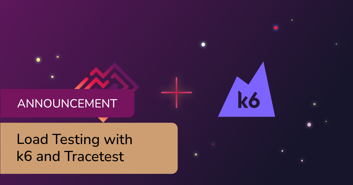 Load Testing with k6 and Tracetest