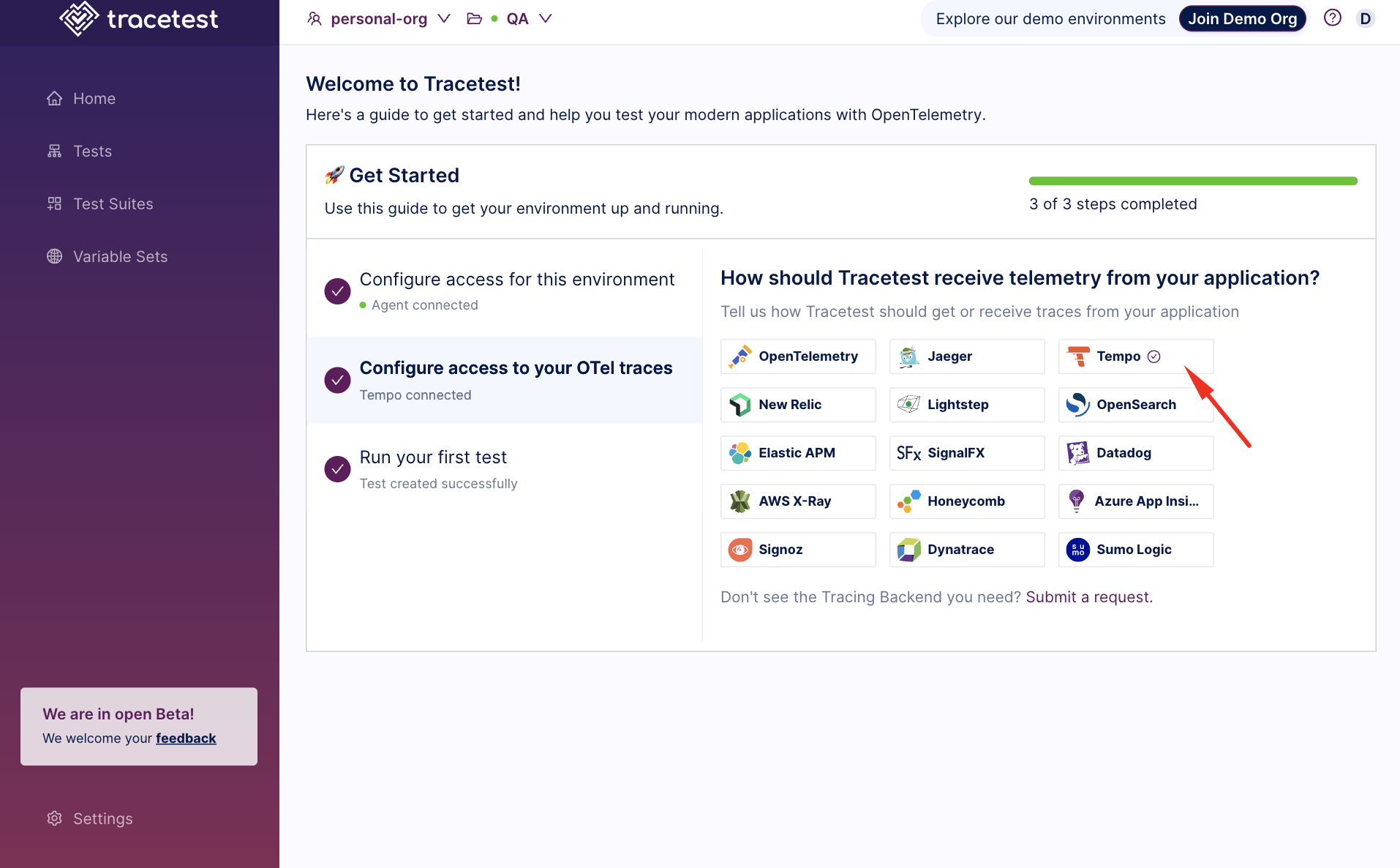 Building an Observability Stack with Docker