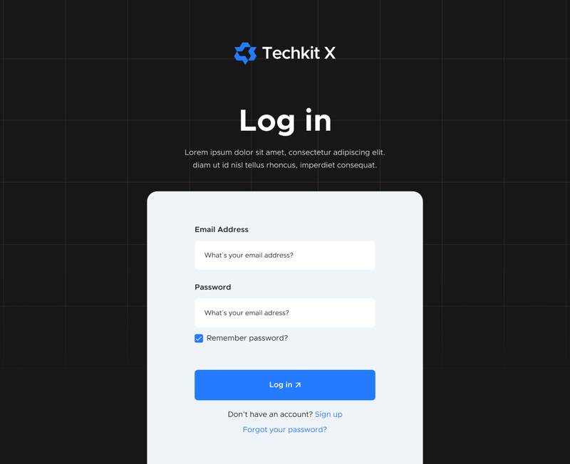 Techkit X - Webflow Ecommerce website template
