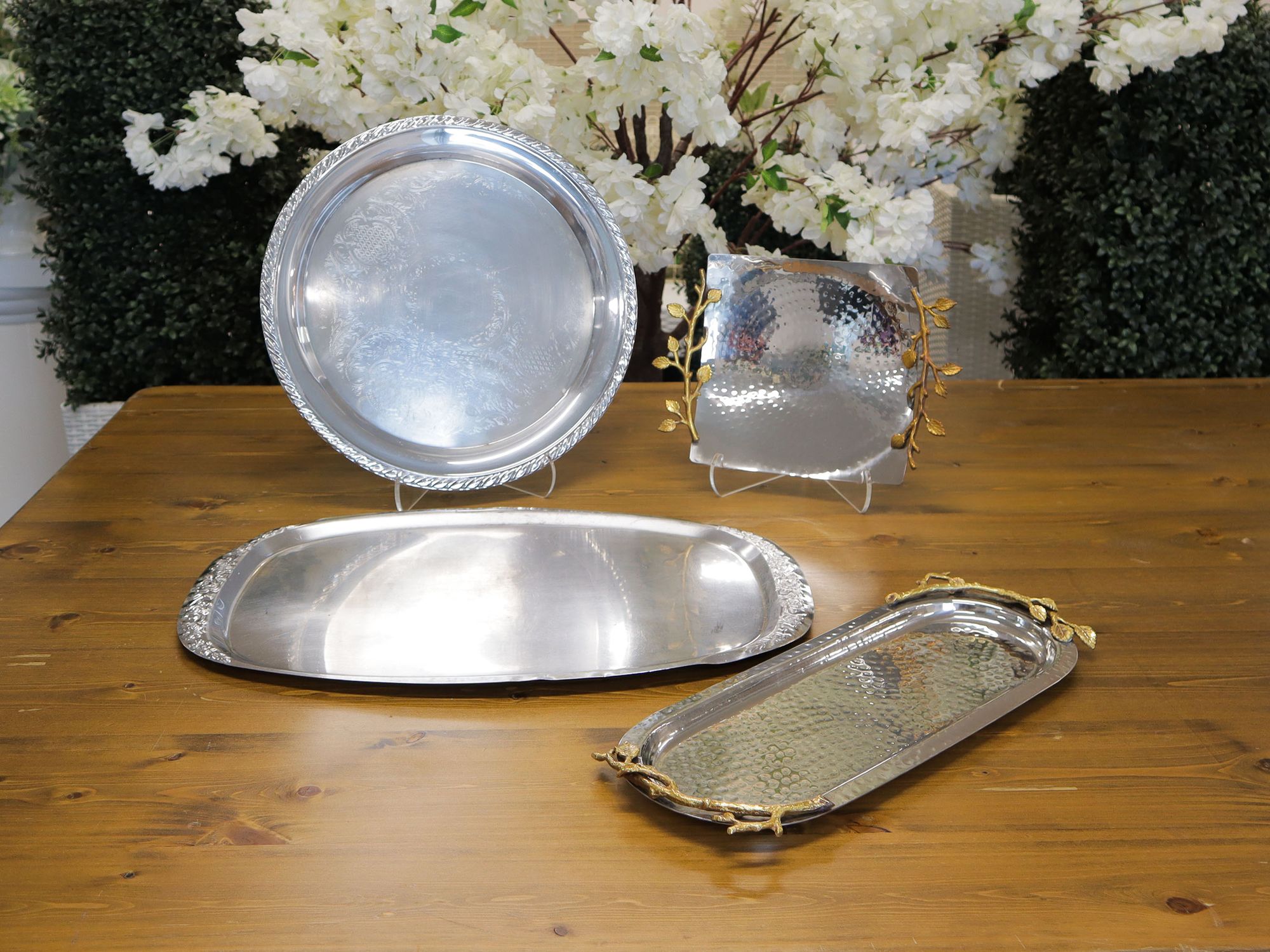 Fancy Food Display Trays & Stands | Triple T Party Rentals