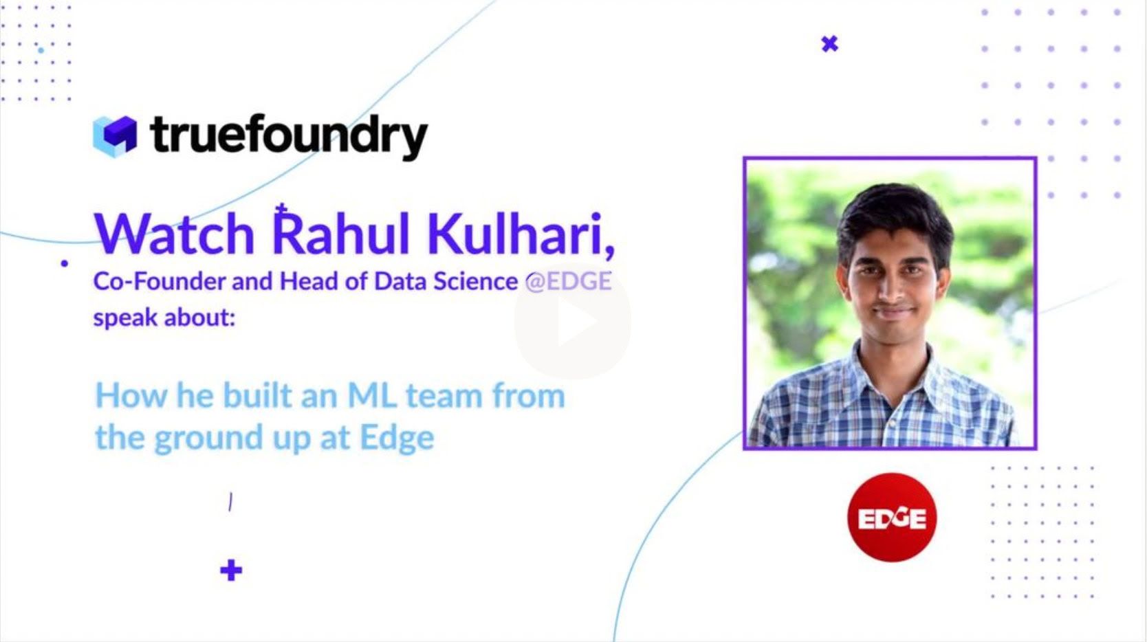 True ML Talks #7 - Machine Learning Platform @ Edge