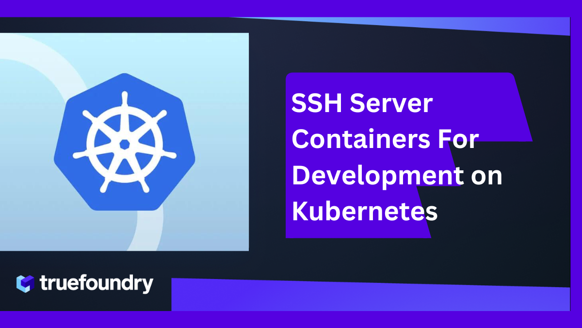 Ssh Server Containers For Development On Kubernetes