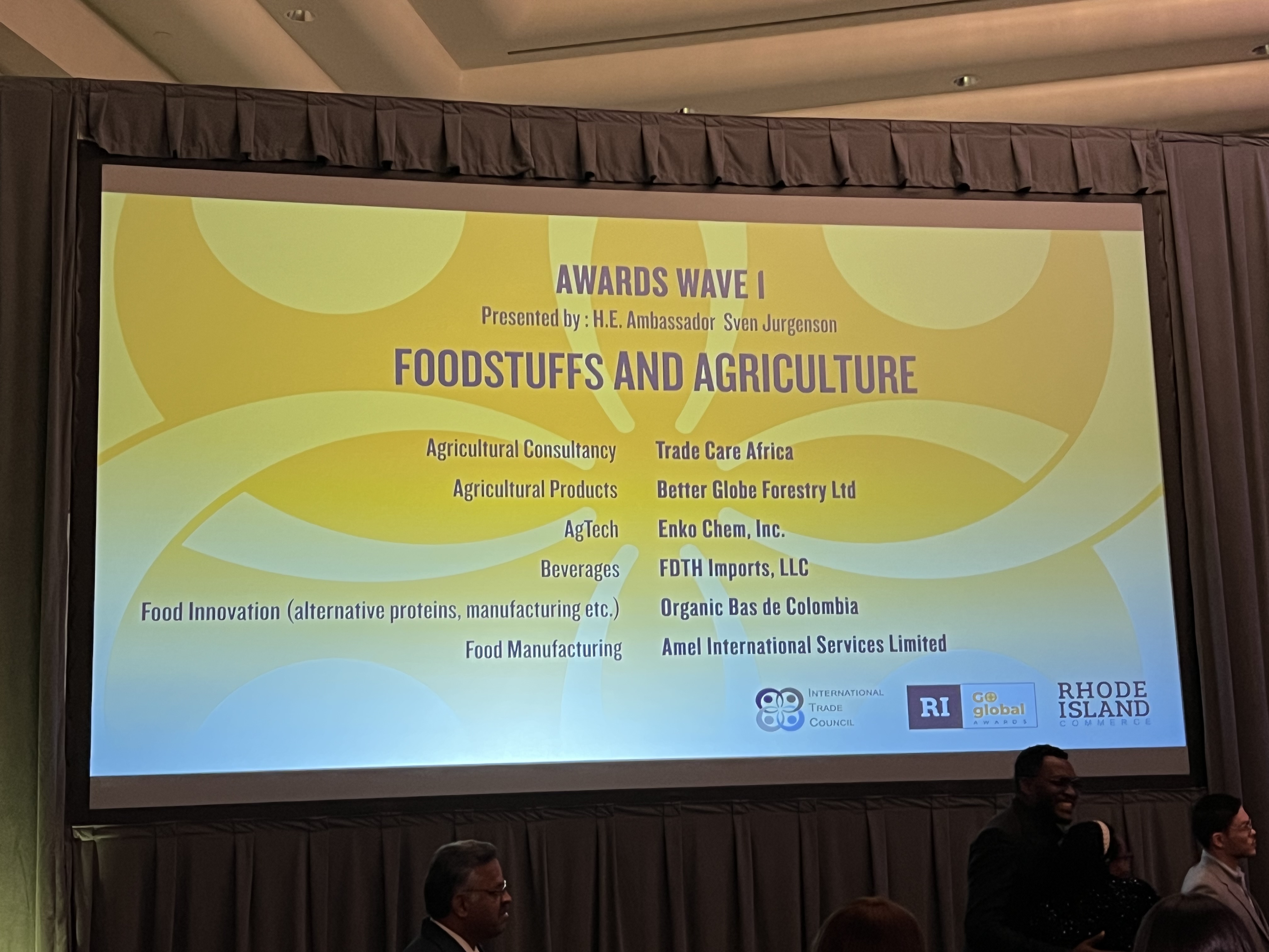 Enko wins 2023 ITC Go Global AgTech Award