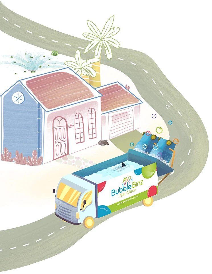 Bubble Binz | Trash Bin Cleaning | Trash Can Cleaning