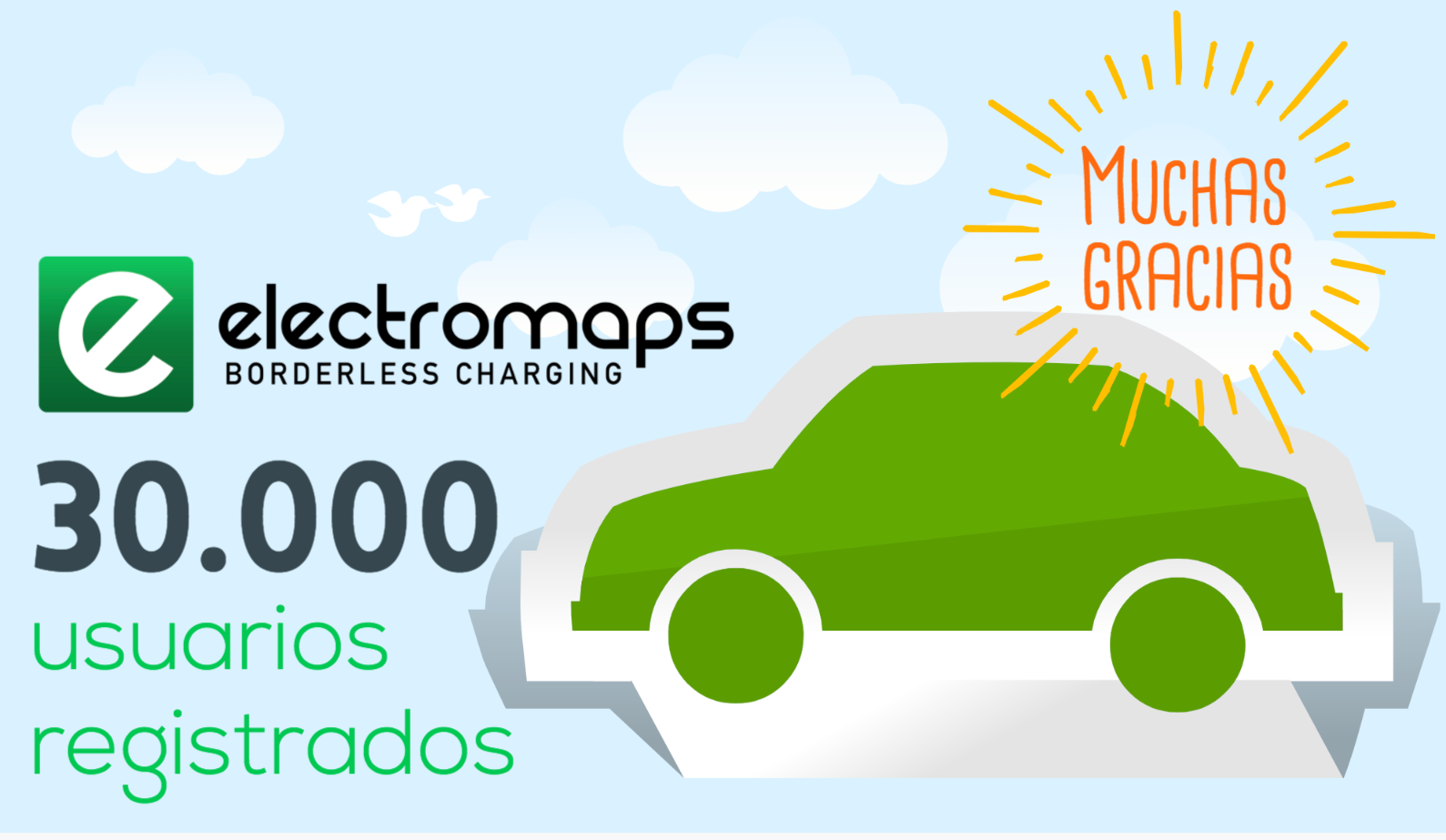 ¡Ya somos 30.000 usuarios en Electromaps!