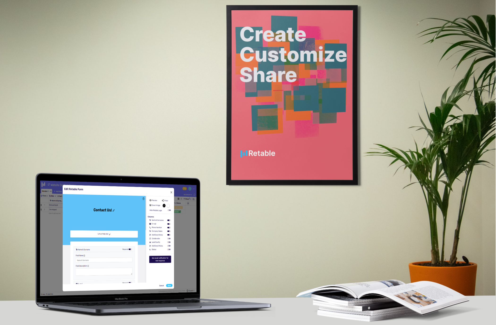 Embed Online Forms In Website | Webflow Submissions |Retable