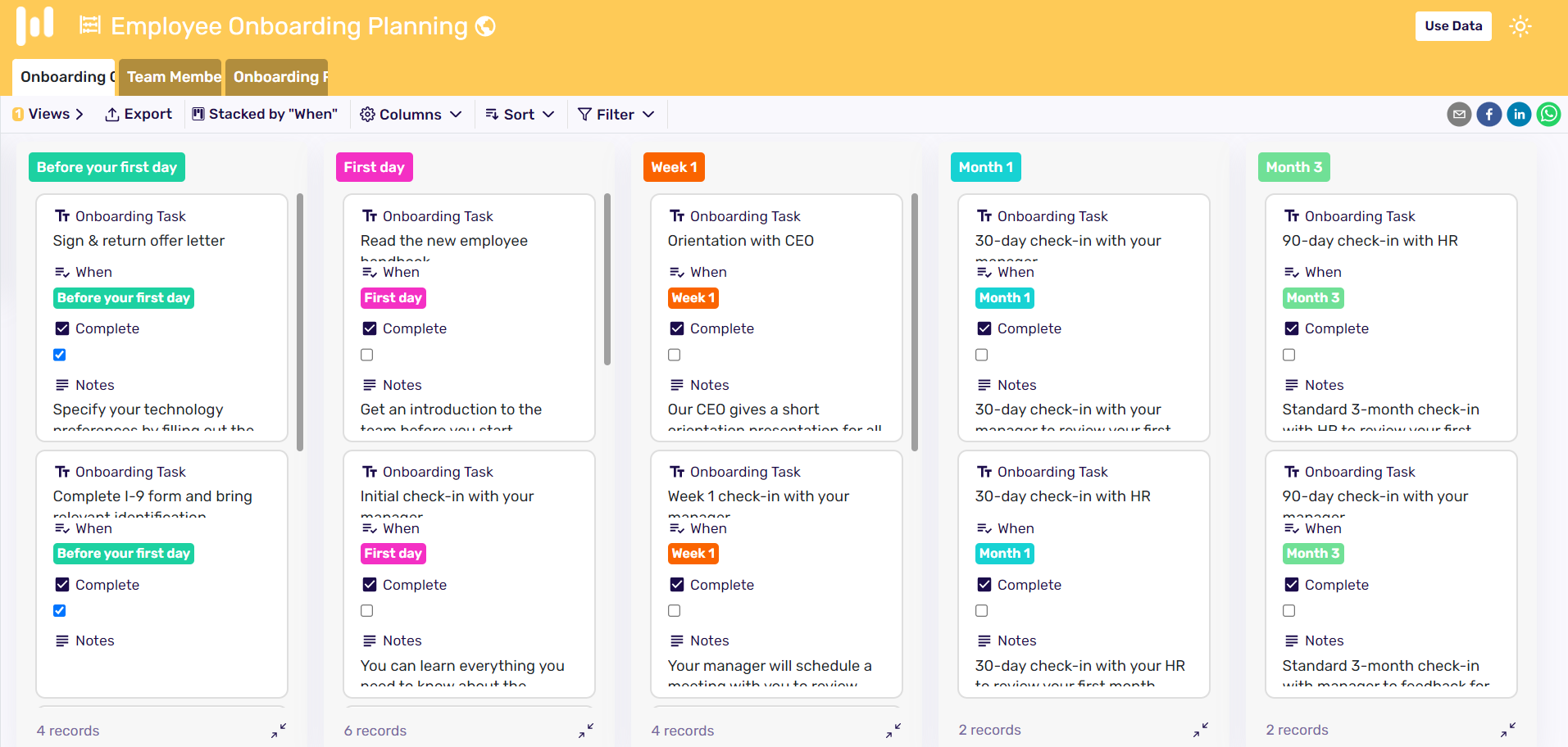 Employee Onboarding Process Checklist & Template | Retable