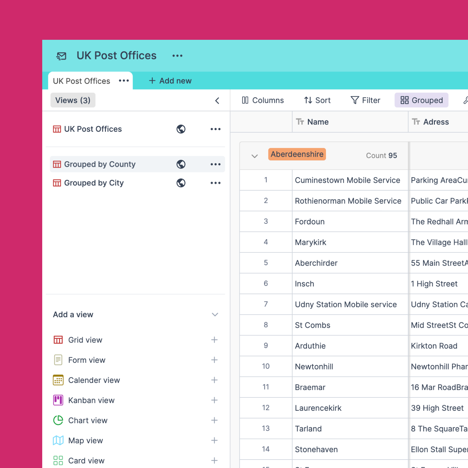 UK Post Offices Locations Database | Up-to-Date & Free