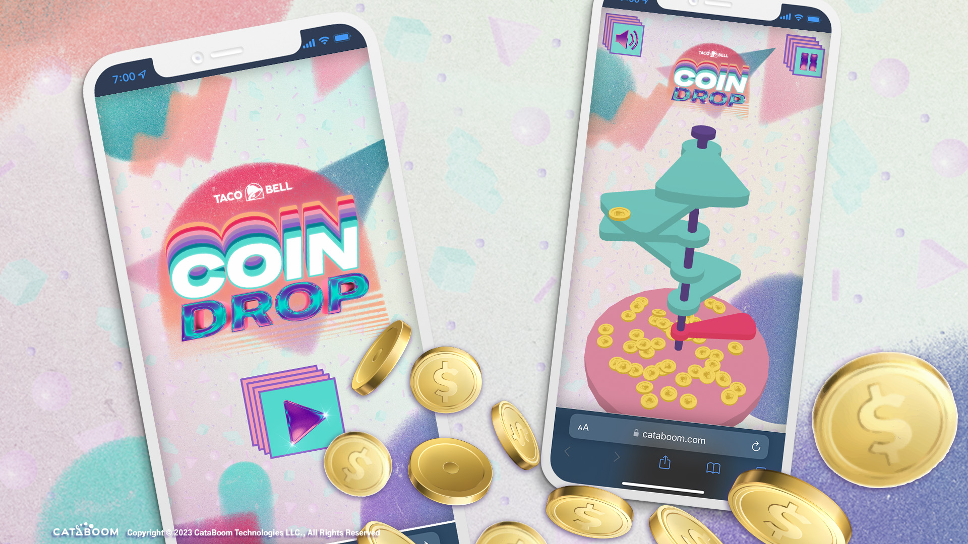 Case Study for Taco Bell Coin Drop | CataBoom