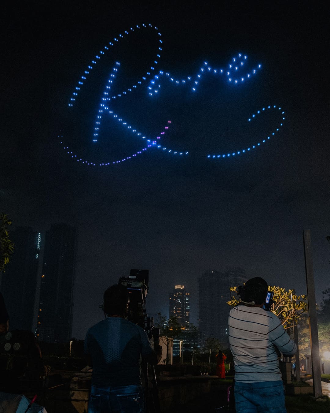 Birla Estates’ Flagship Project Drone Show | Cyberdrone