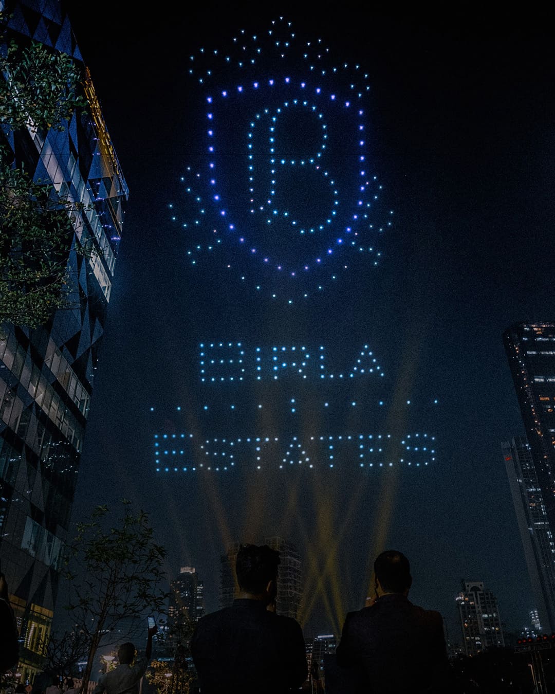 Birla Estates’ Flagship Project Drone Show | Cyberdrone