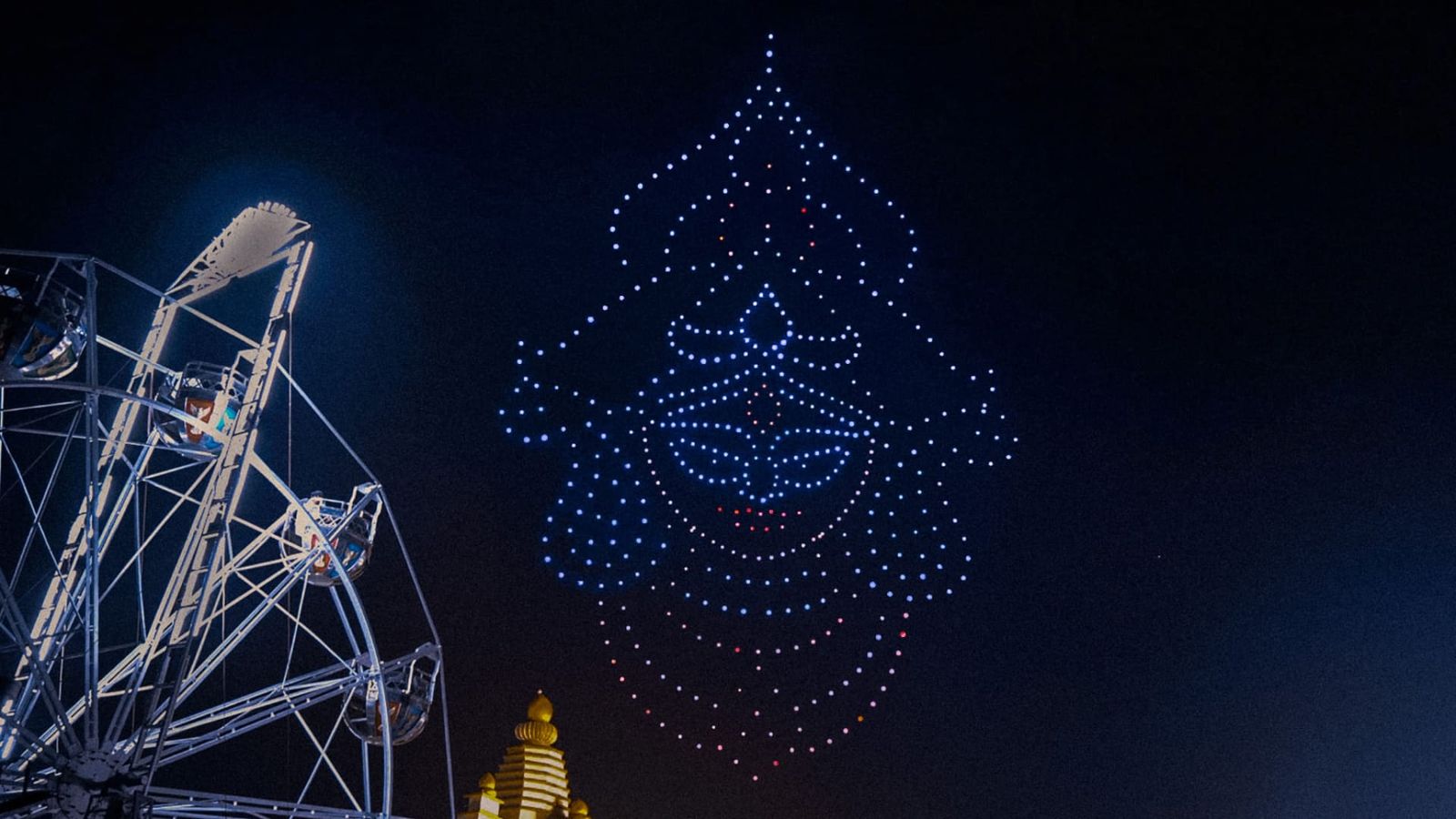 Cyberdrone's Projects: A Stunning Drone Light Show Portfolio