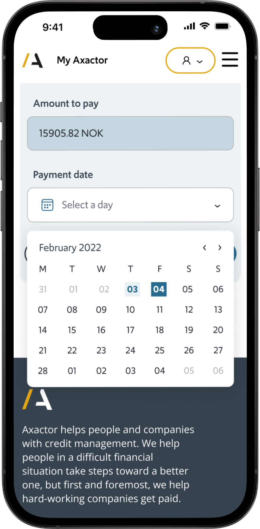 Axactor | Use case | Neonomics