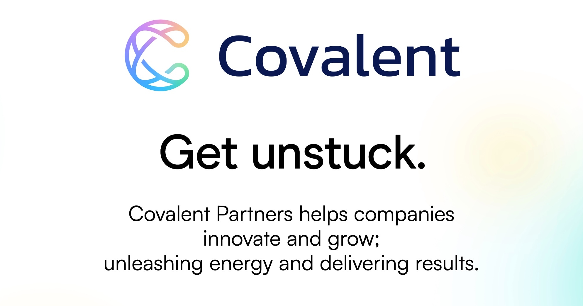 Covalent - A Boutique Strategy & Innovation Consultancy