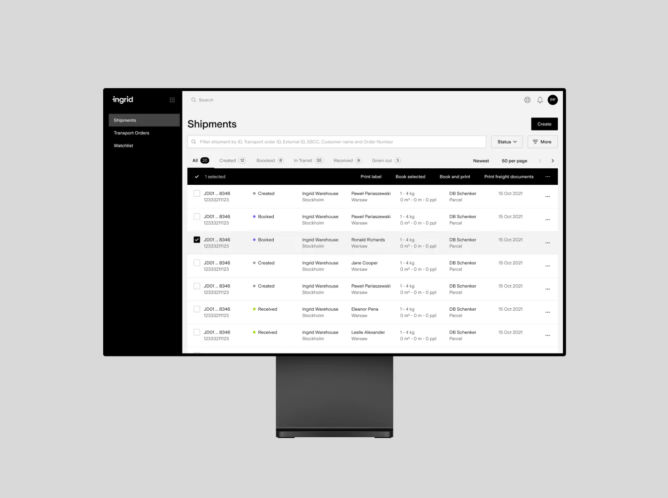 Ingrid | Delivery Platform