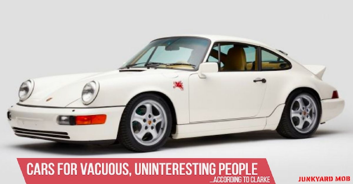 Top 5 Cars for Vapid and Uninteresting People | Junkyard Mob