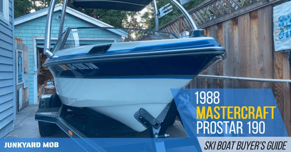 1988 Mastercraft Prostar 190 Specs and Review | Junkyard Mob