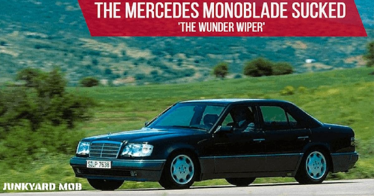The Mercedes 'Wunder Wiper' That Sucked | Junkyard Mob