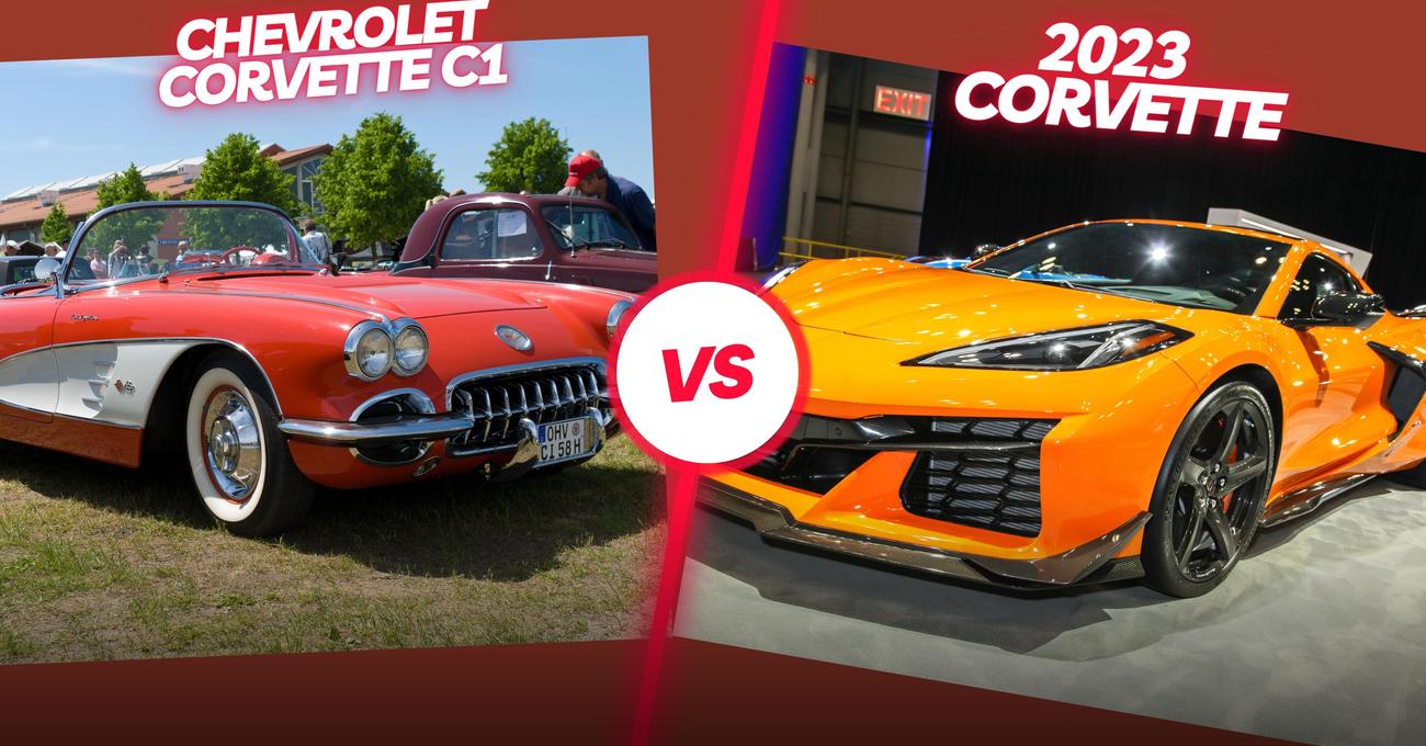 Chevrolet Corvette (C1) Vs 2023 Corvette: Evolution of an Icon
