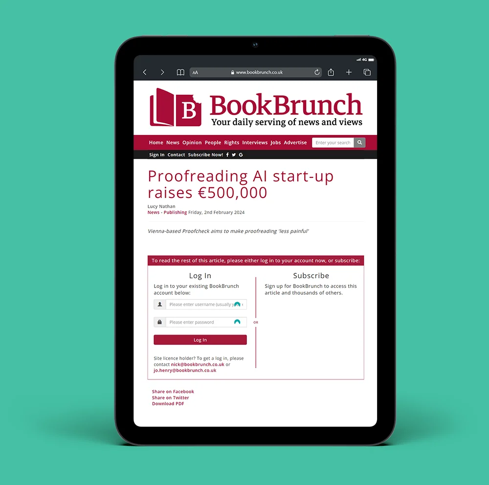 Proofcheck in the News