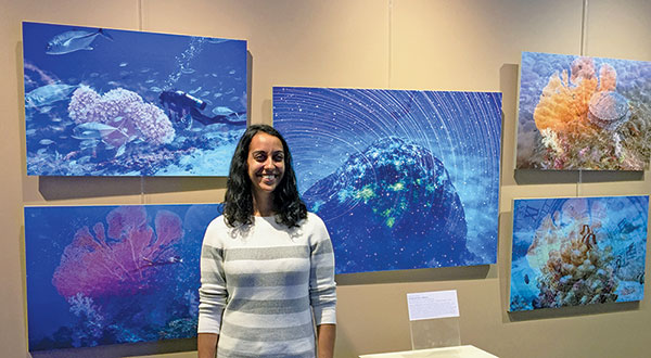 Oceanographer Shares Her Research through Artistic Expression