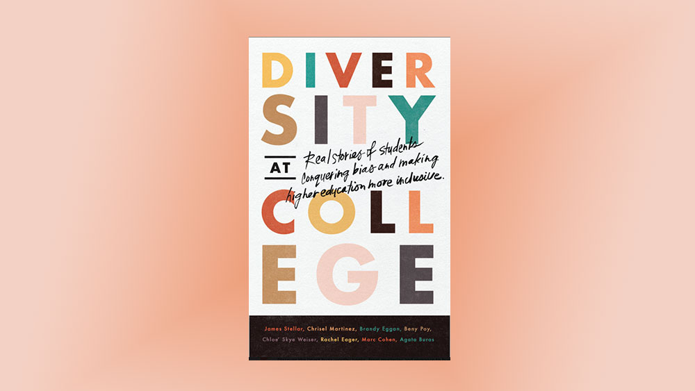 Bookmark with James Stellar and co-authors of Diversity at College