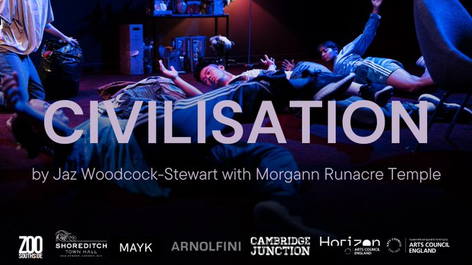 Caroline Moroney stars in UK Tour of CIVILISATION