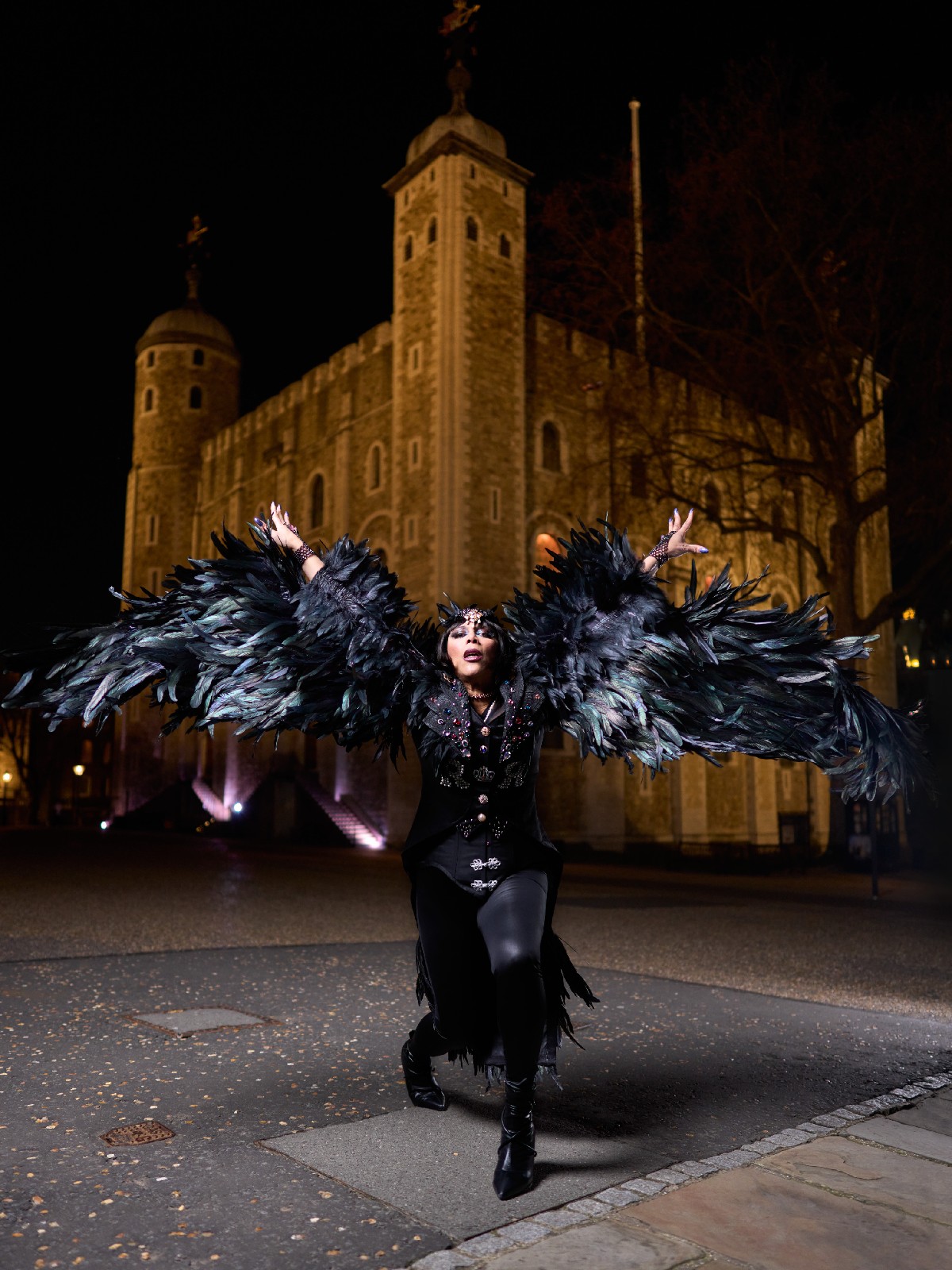 Kim Tatum at the Tower of London