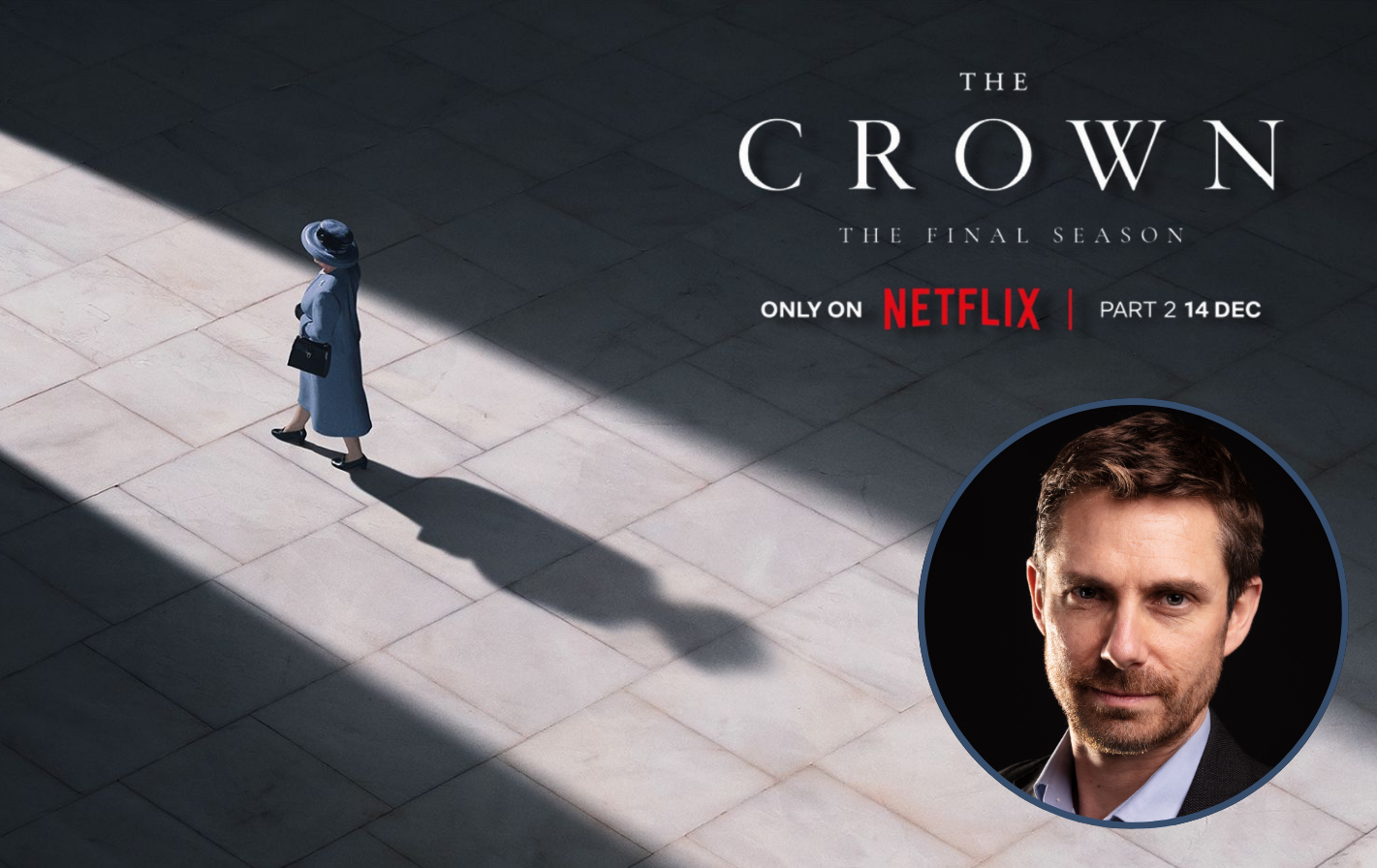Simon Tcherniak in THE CROWN on Netflix