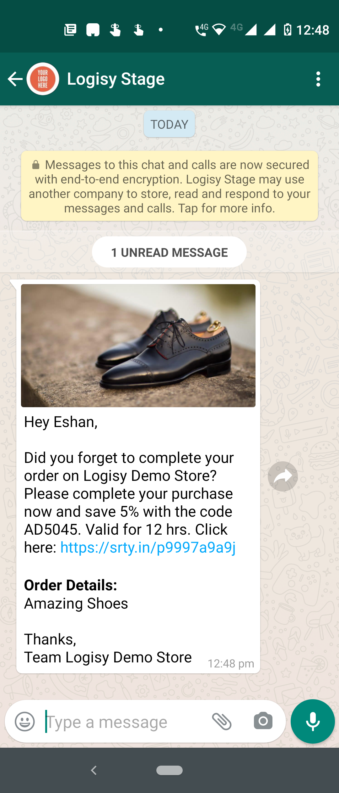 Automated Whatsapp Notifications