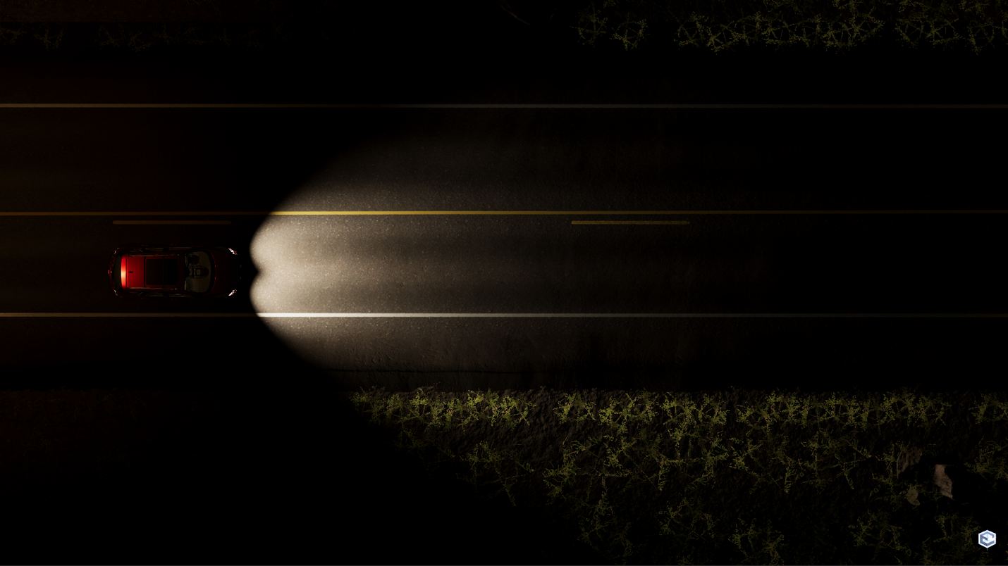 Headlamp Mapping and Nighttime Visibility - Explico