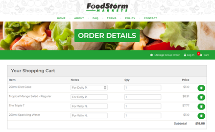 Feature Spotlight: Group Ordering | FoodStorm