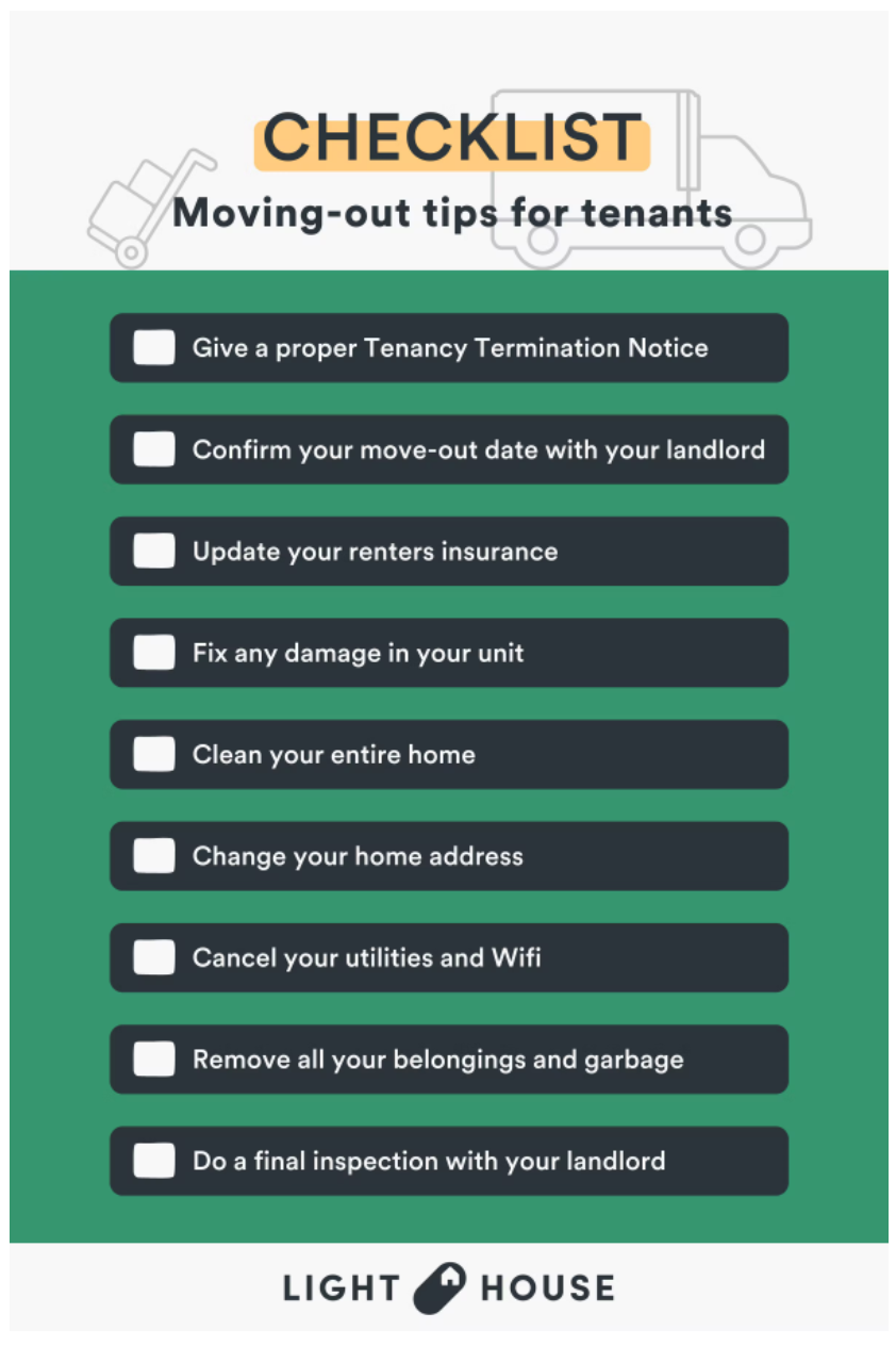 10 Things To Do Before Moving Out - Lighthouse