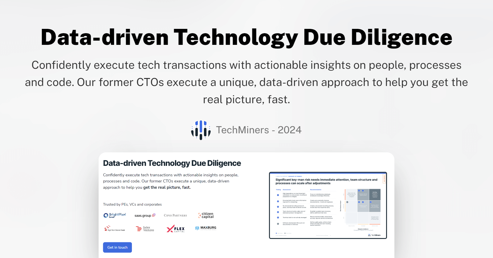 Technology Due Diligence