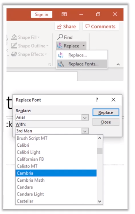 Advanced presentation design