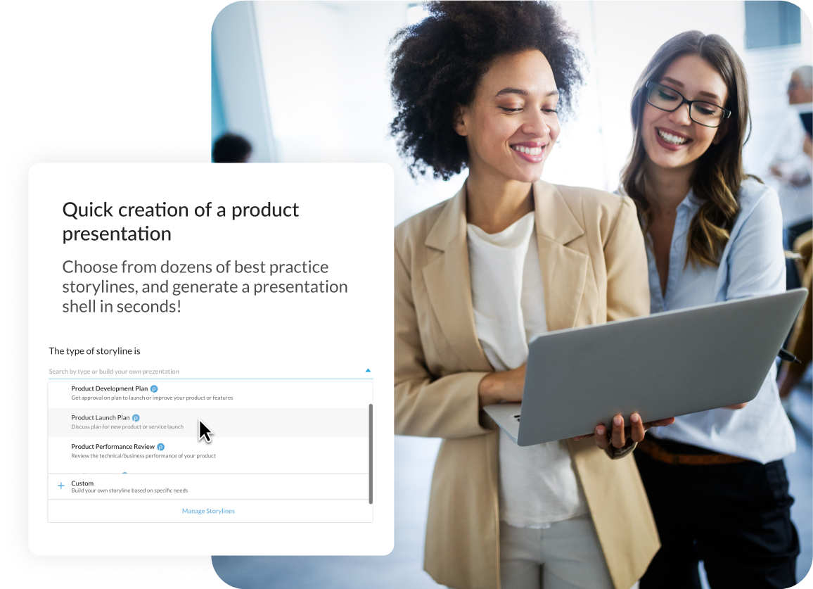 Presentation solution for technology industry professionals