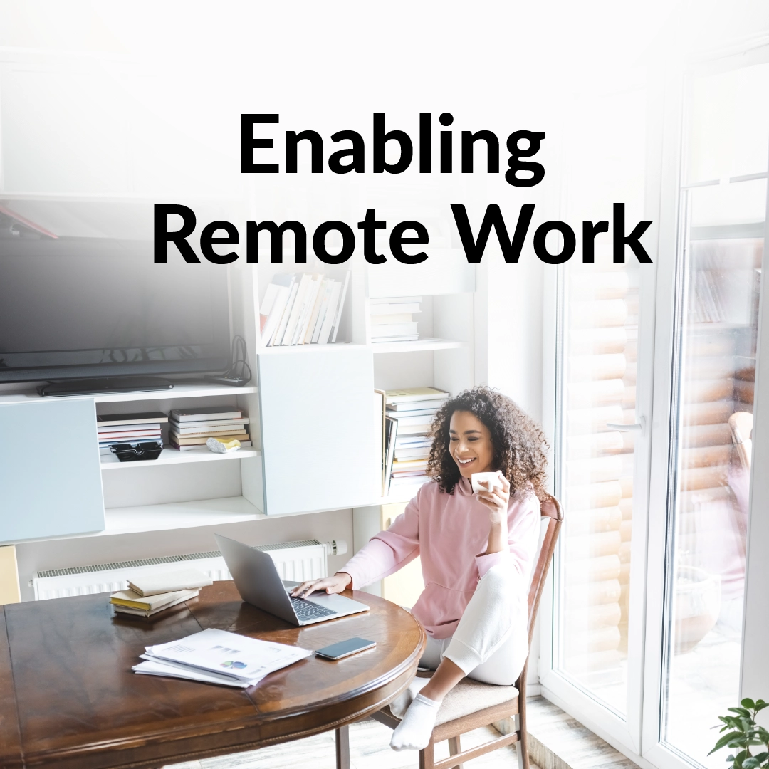 Enabling Remote Work Presentation Template
