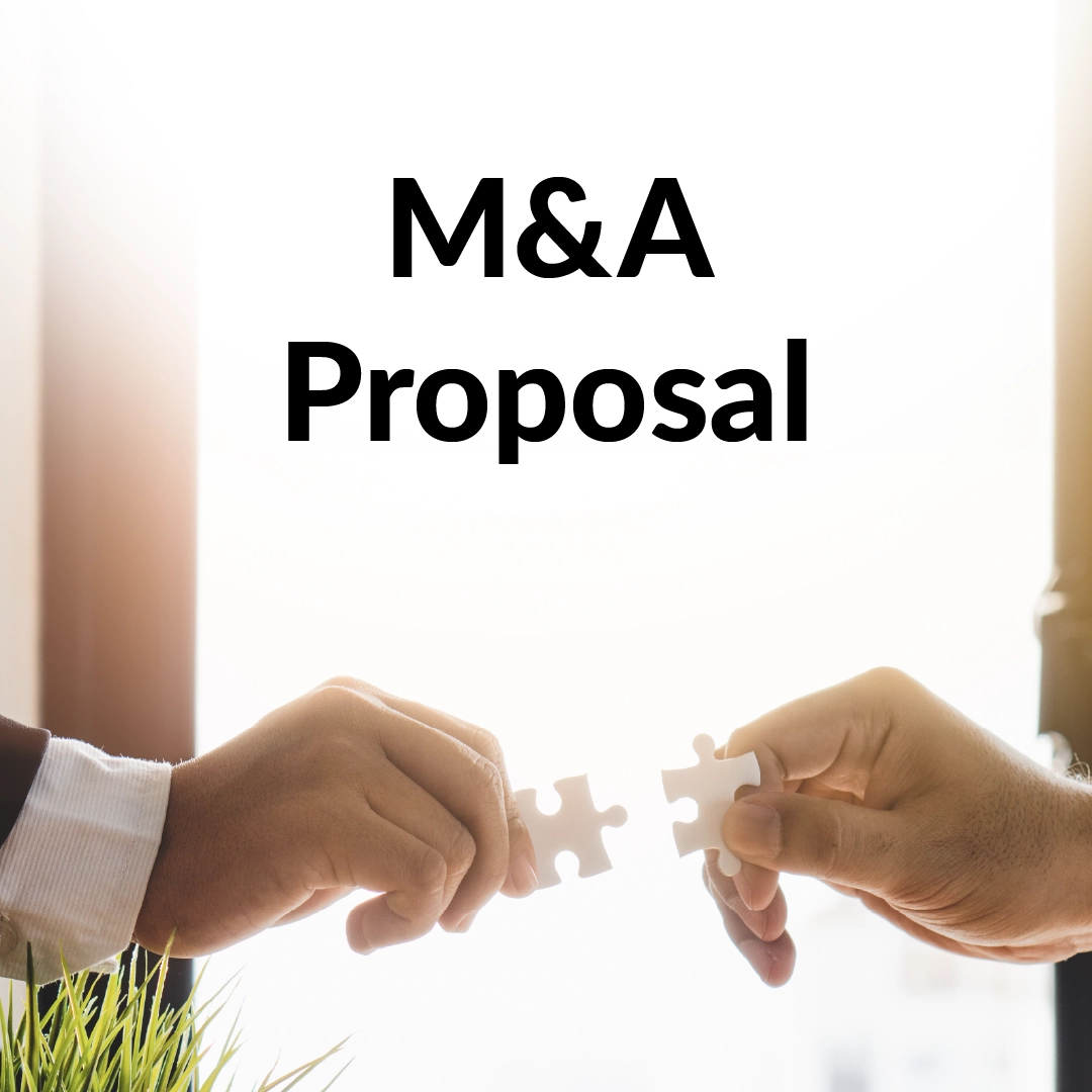 M and A Proposal Presentation Template