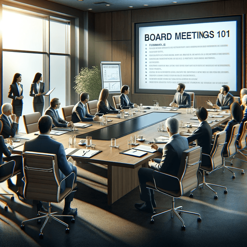 Board Meeting Minutes Template 101
