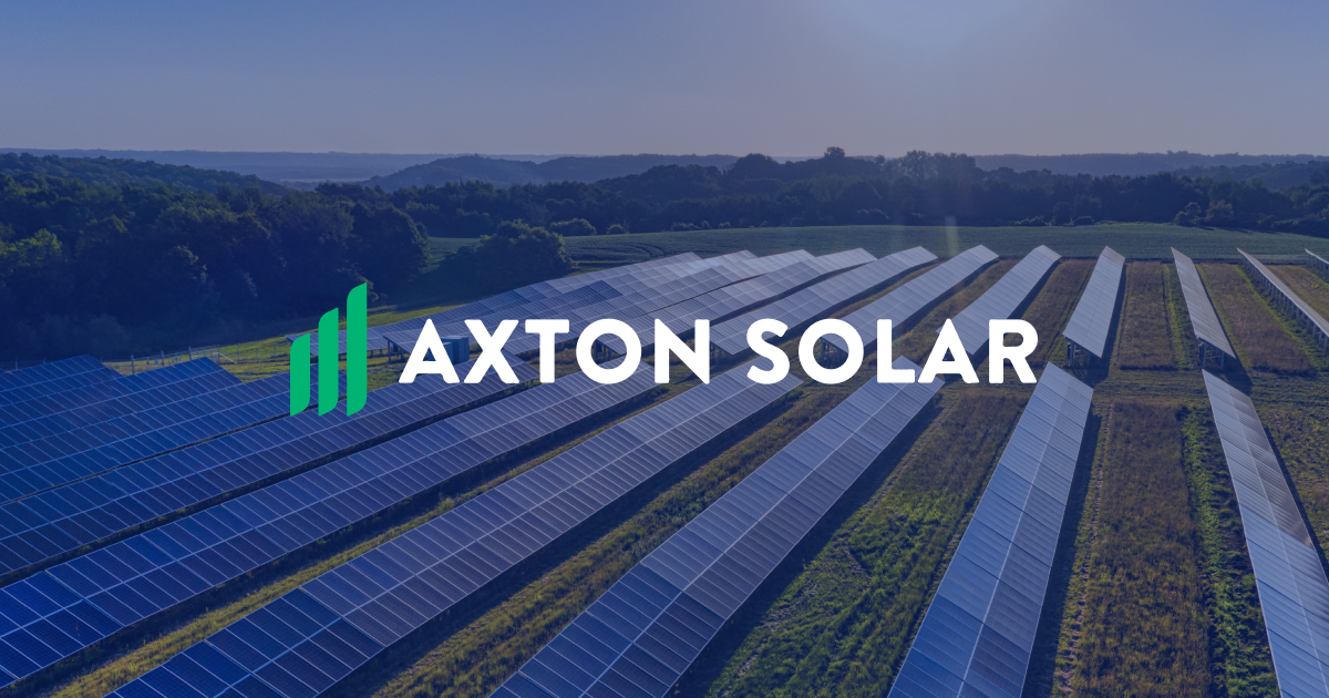 Community Giving program | Axton Solar