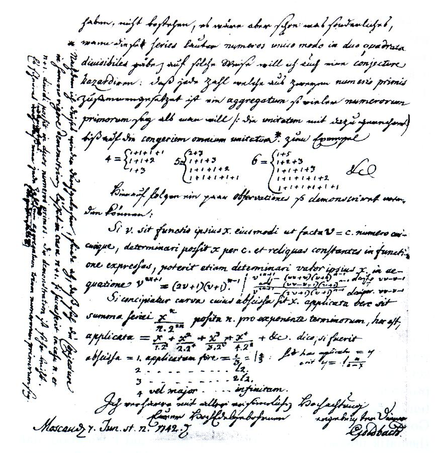 Christian Goldbach: His Discovery Still Challenges Mathematicians Today ...