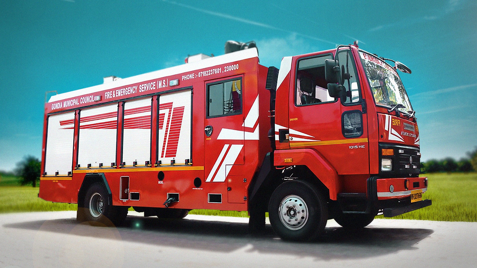 Emergency Fire Fighting & Rescue Vehicle | Fire Fighting Product