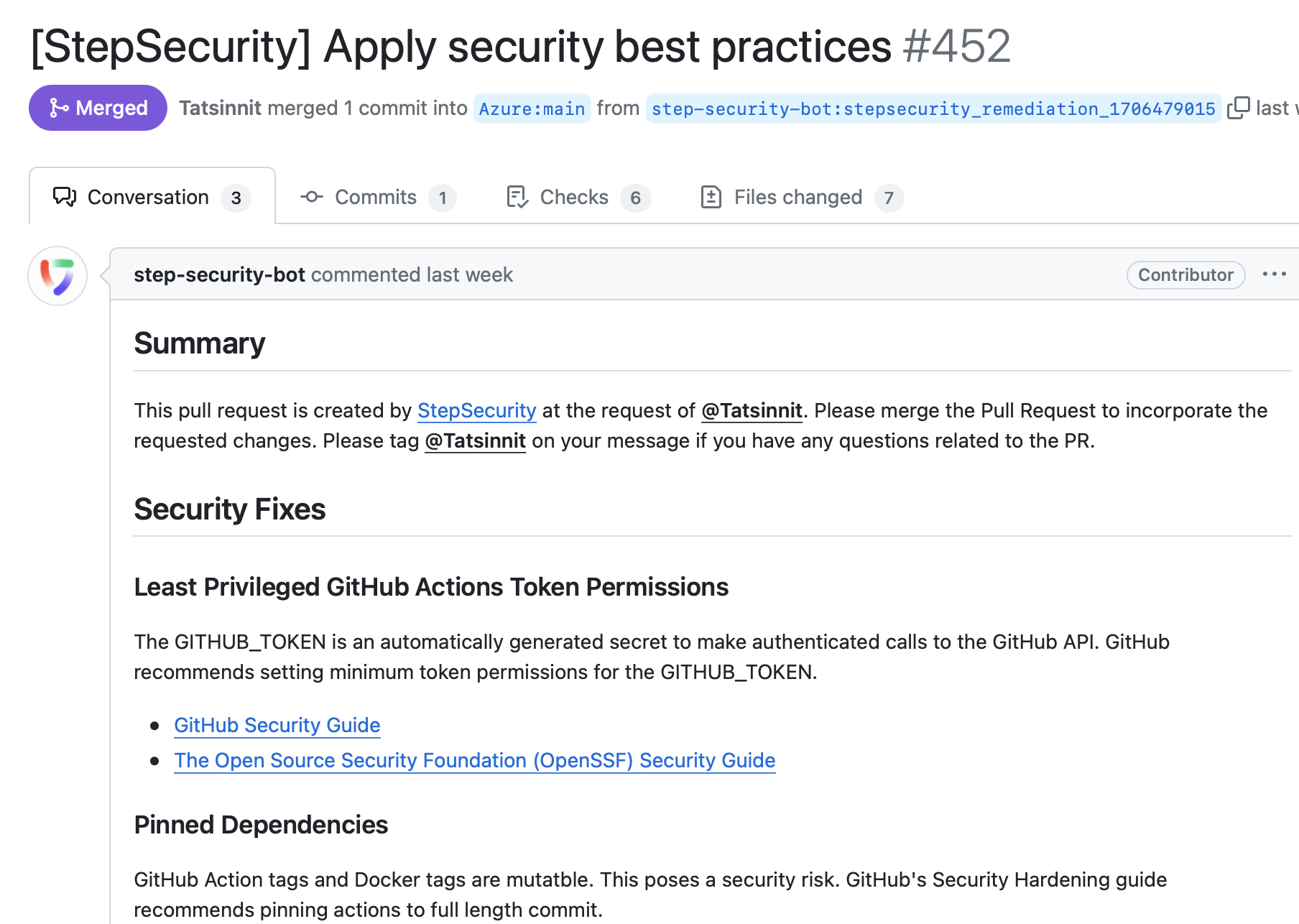 Microsoft Leverages StepSecurity to Secure CI/CD for their Open-Source Projects