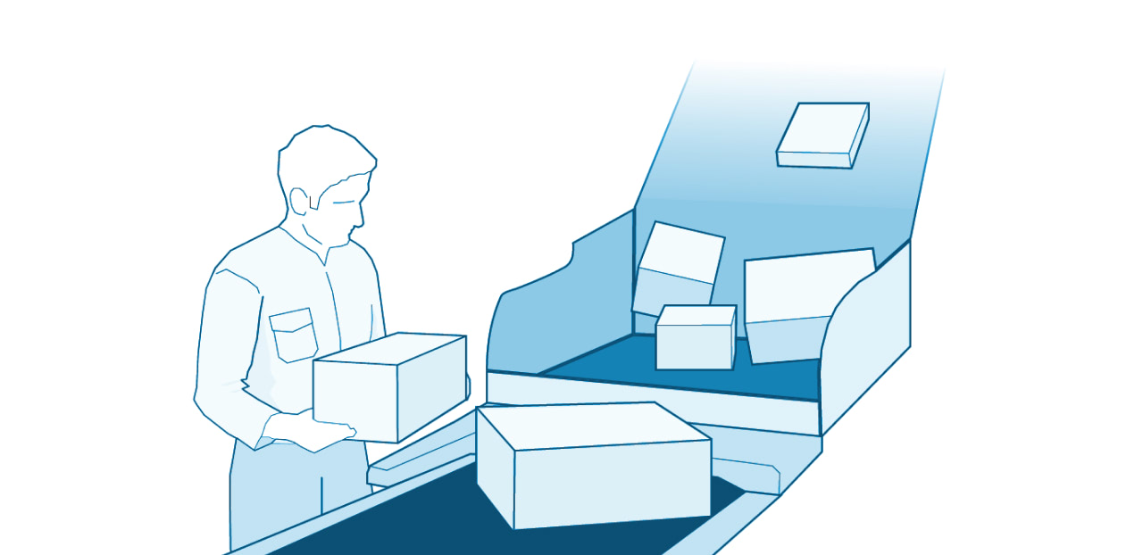 Automated Parcel Induction & Sorting Systems - Robotic Parcel Induction ...