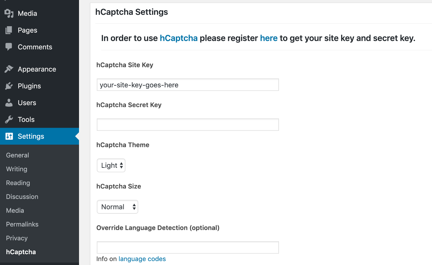 hCaptcha plugin for WordPress now available | Blog - hCaptcha